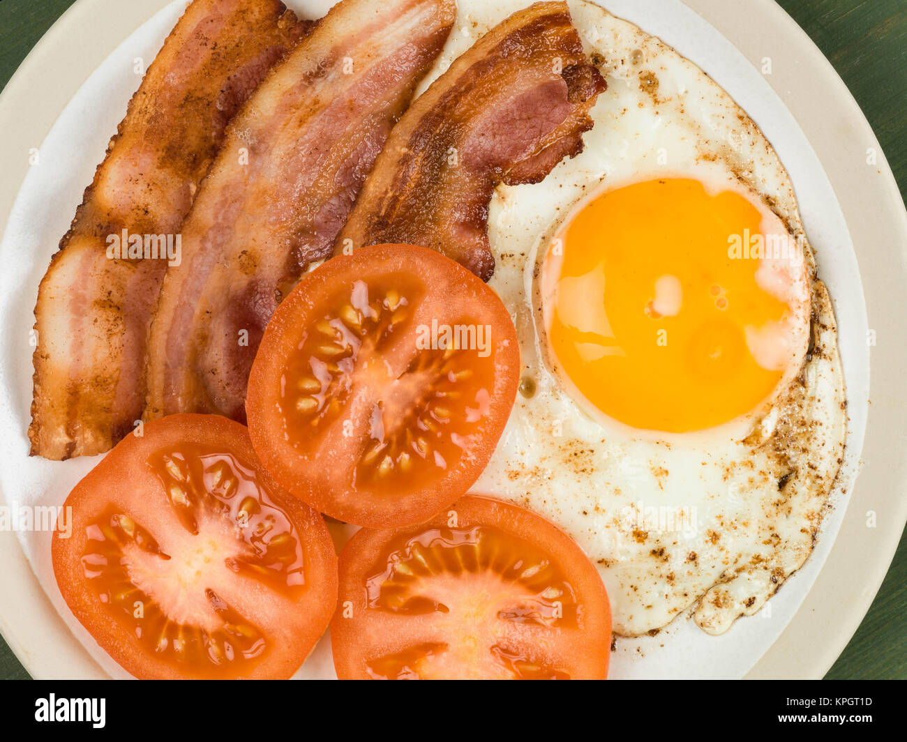 Streaky bacon egg hi-res stock photography and images - Alamy