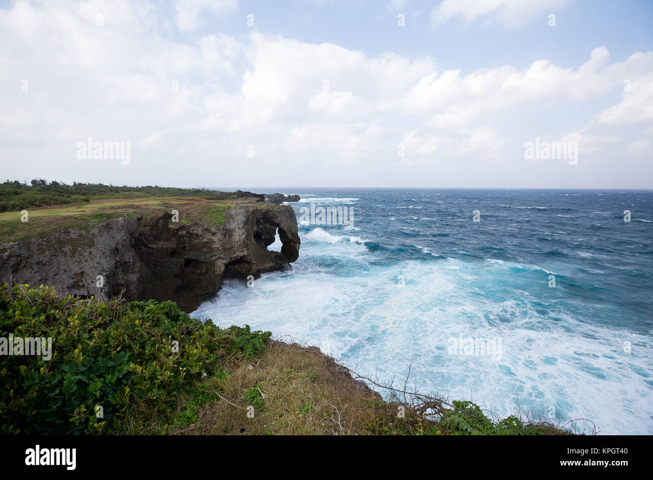 Manzamo cliff okinawa japan hi-res stock photography and images - Alamy
