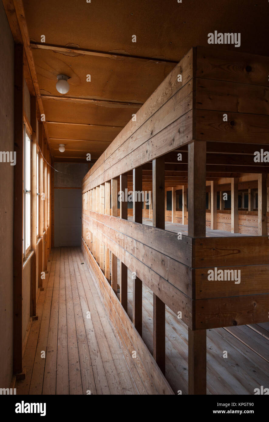 Germany, Bavaria, Munich-Dachau, WW2-era Nazi concentration camp ...