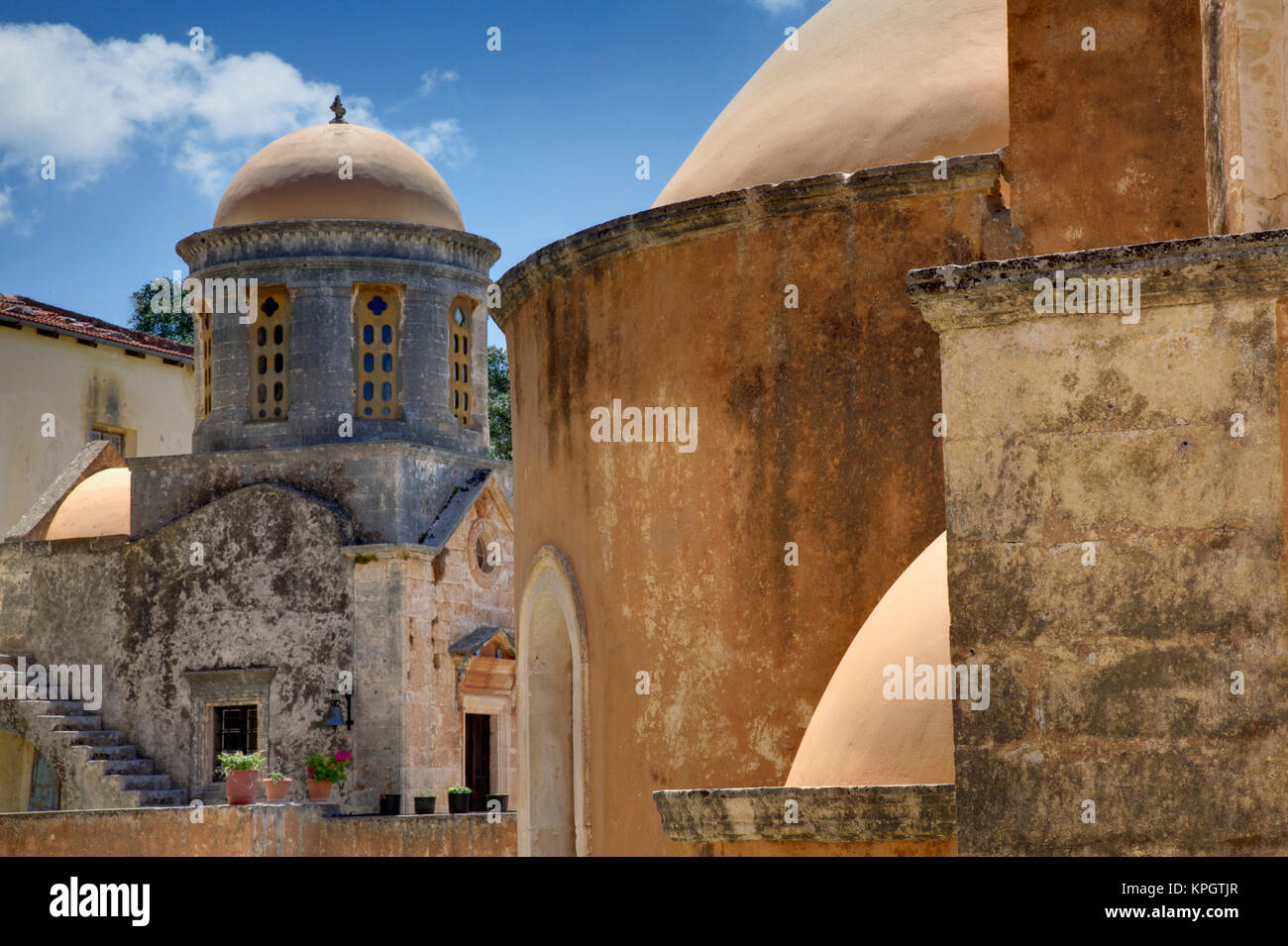 Holy Trinity Monastery, Crete, Greece Stock Photo - Alamy