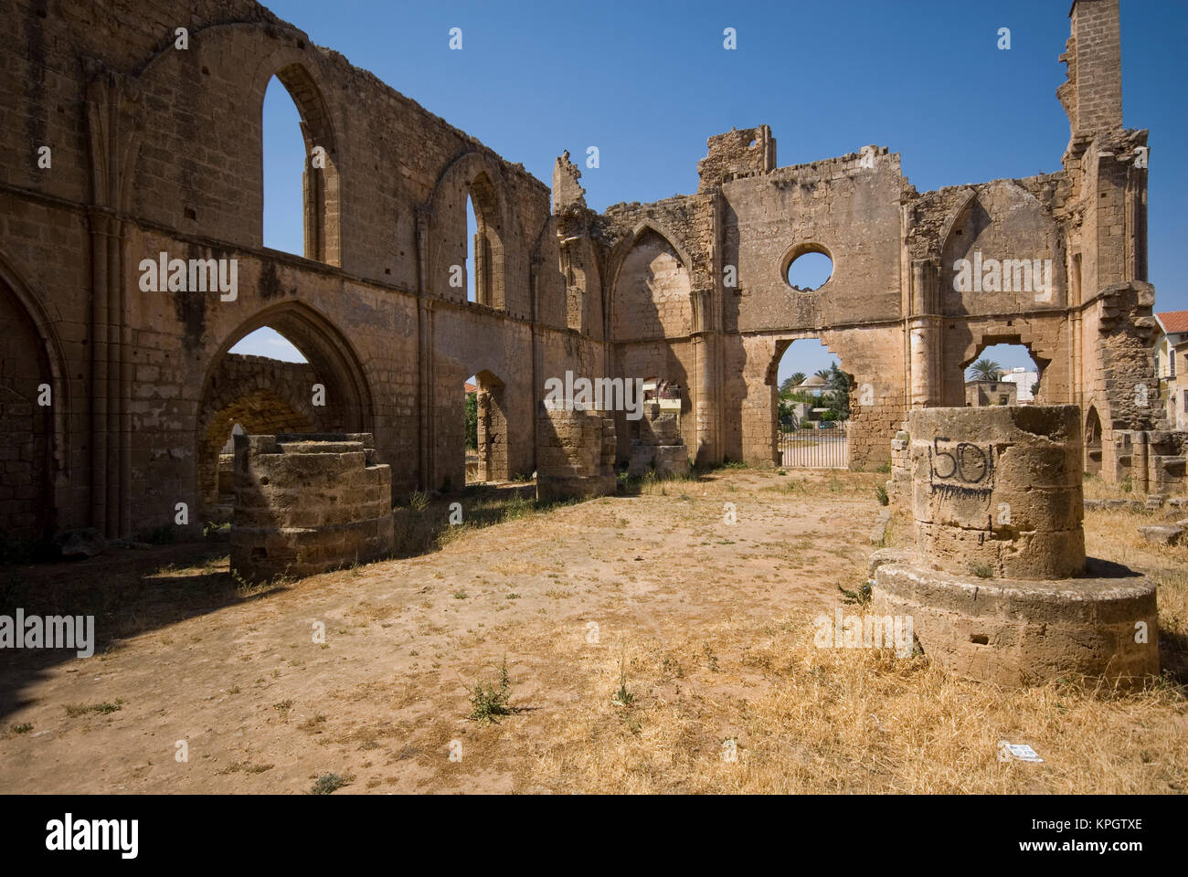 Cyprus, Famagosta, church of St George of the Greeks Stock Photo - Alamy