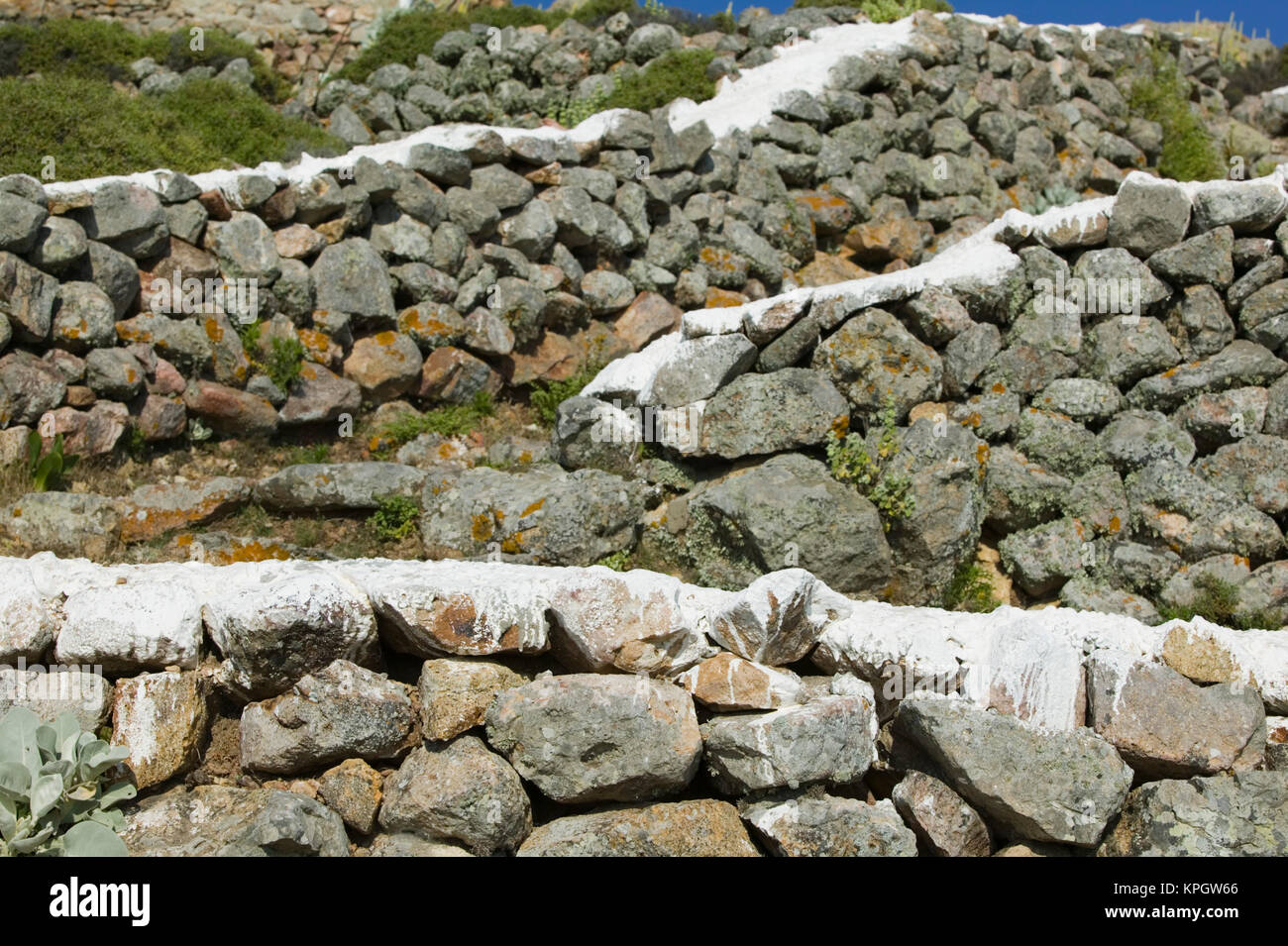 GREECE, Dodecanese Islands, PATMOS, Hora: Hillside Town View and ...