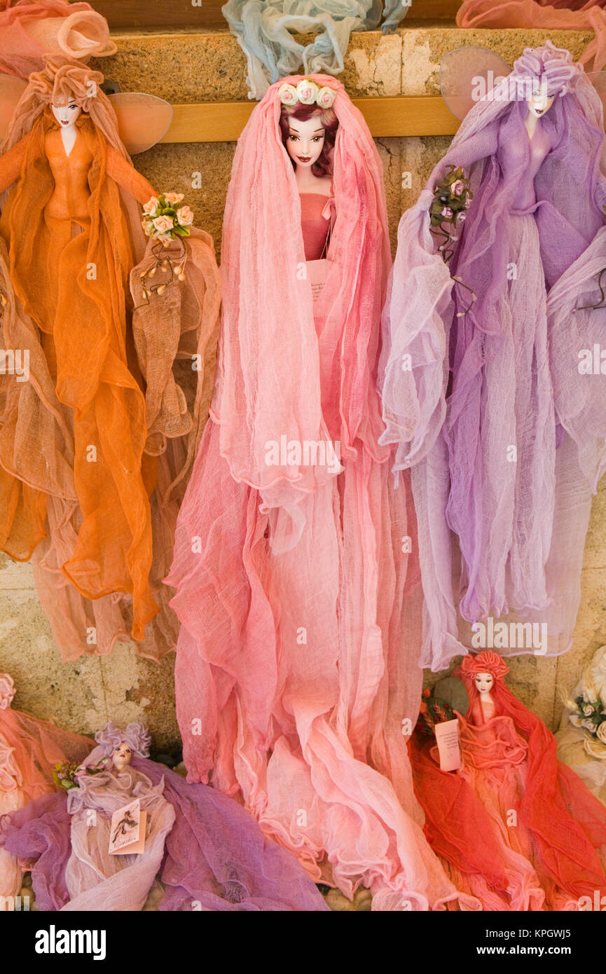 GREECE, Dodecanese Islands, RHODES, Lindos: Greek Goddess dolls Stock ...