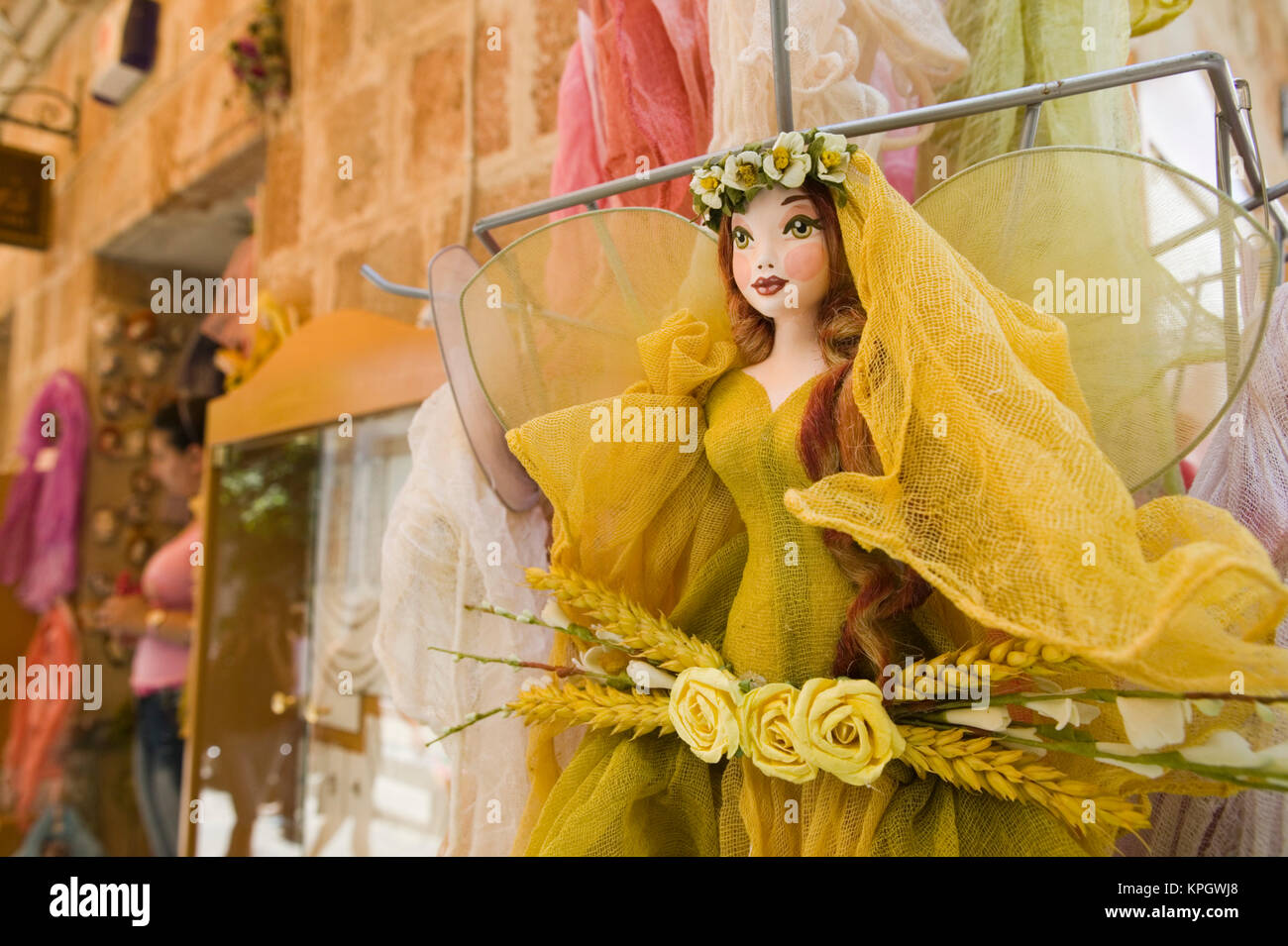 GREECE, Dodecanese Islands, RHODES, Lindos: Greek Goddess dolls Stock ...