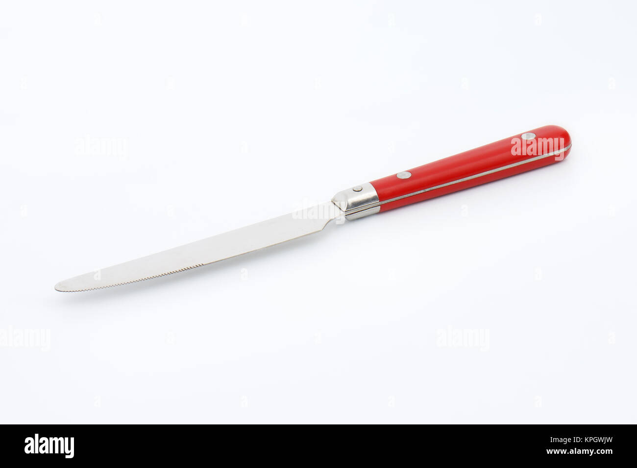 Cutlery with red handle hi-res stock photography and images - Alamy