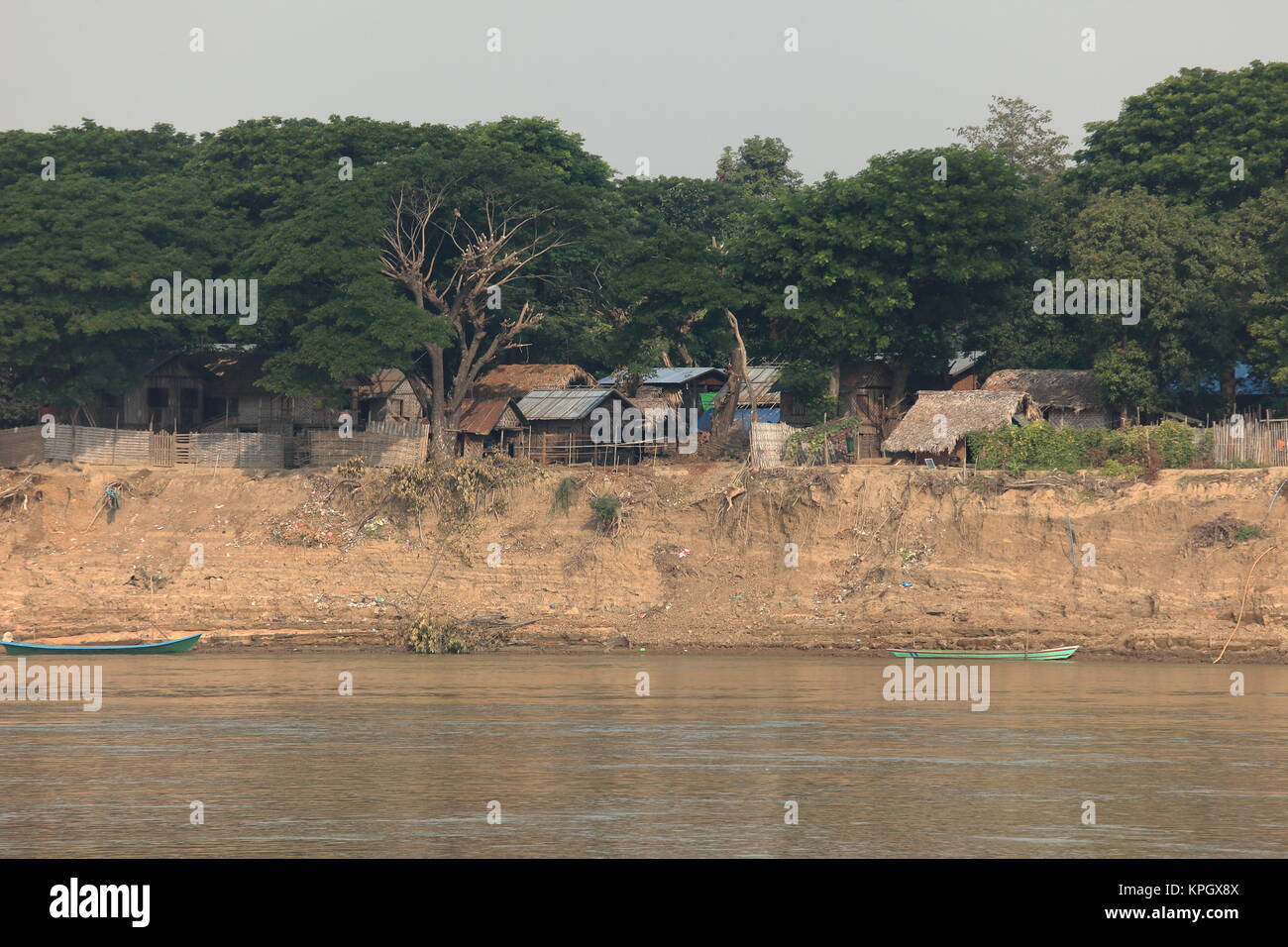 River landscapes on irrawaddy in Myanmar Stock Photo - Alamy