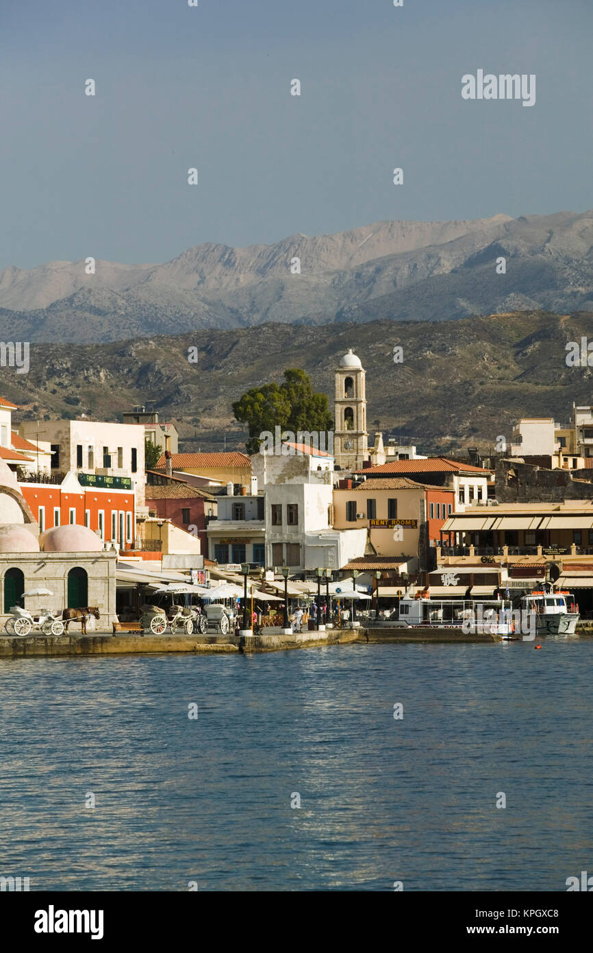 GREECE, CRETE, Hania Province, Hania: Hania from the Venetian Port ...