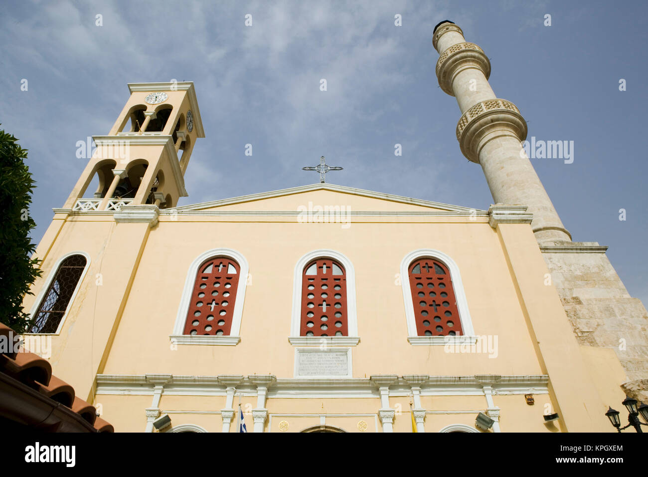 GREECE, CRETE, Hania Province, Hania: Church at the East end of 1821 ...