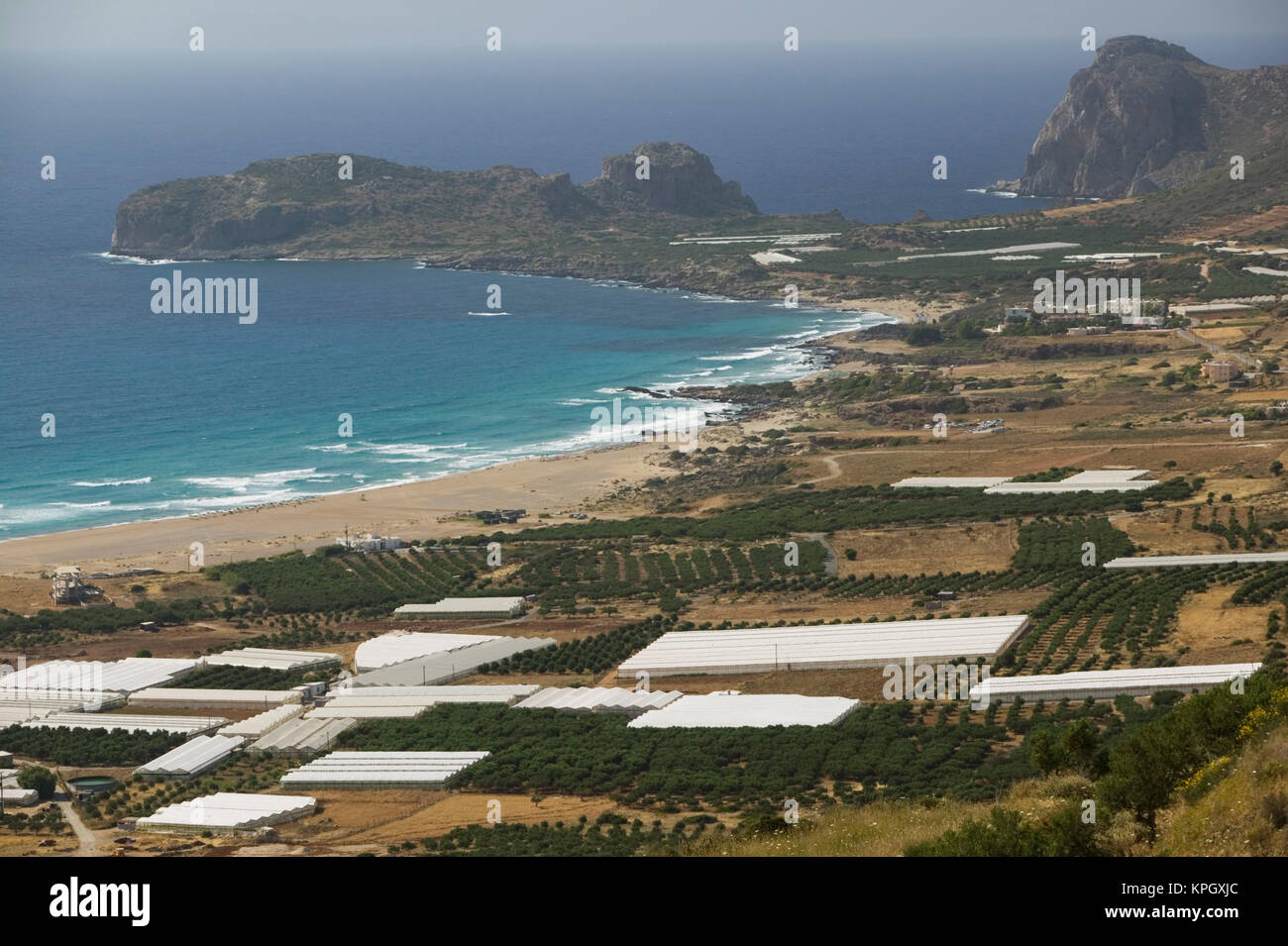Cretan greenhouse hi-res stock photography and images - Alamy