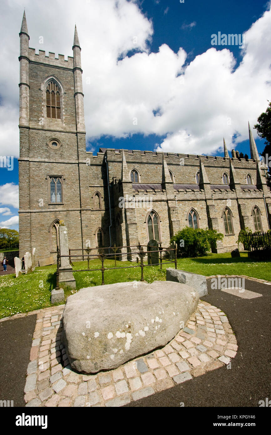 Northern Ireland, St. Patrick, Down Cathedral Stock Photo - Alamy