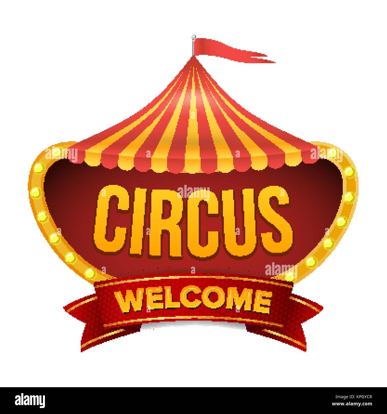 Vintage Carnival Light Signs