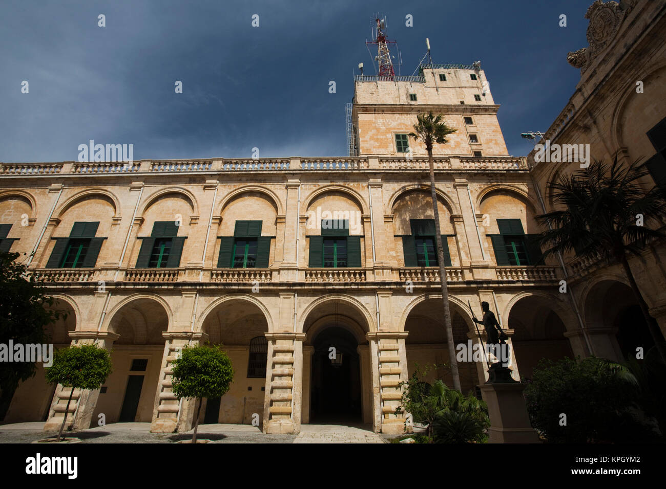 Malta, Valletta, Grand Master's Palace, exterior Stock Photo - Alamy
