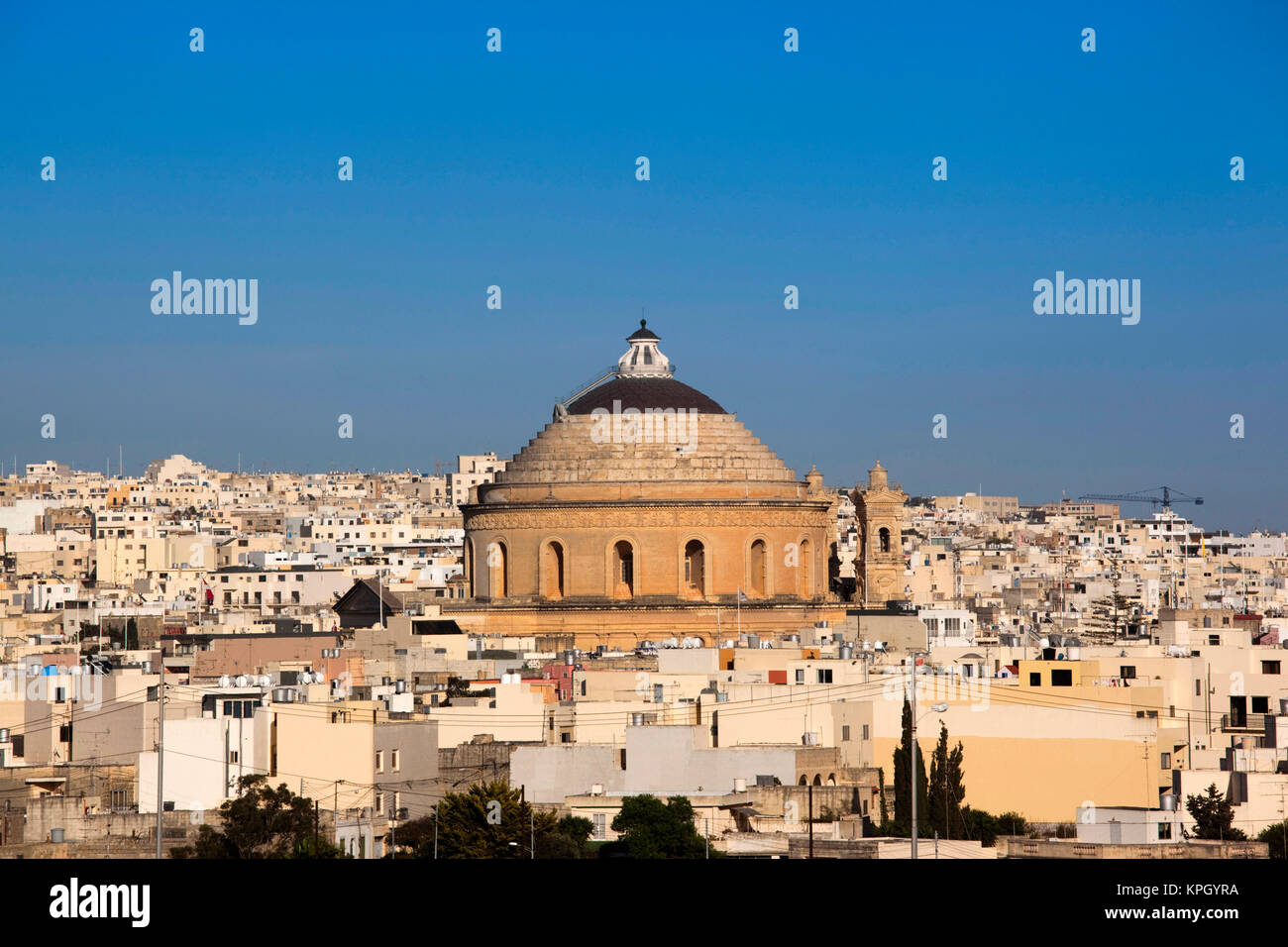 Malta, Central, Mosta, Mosta Dome church, exterior Stock Photo - Alamy