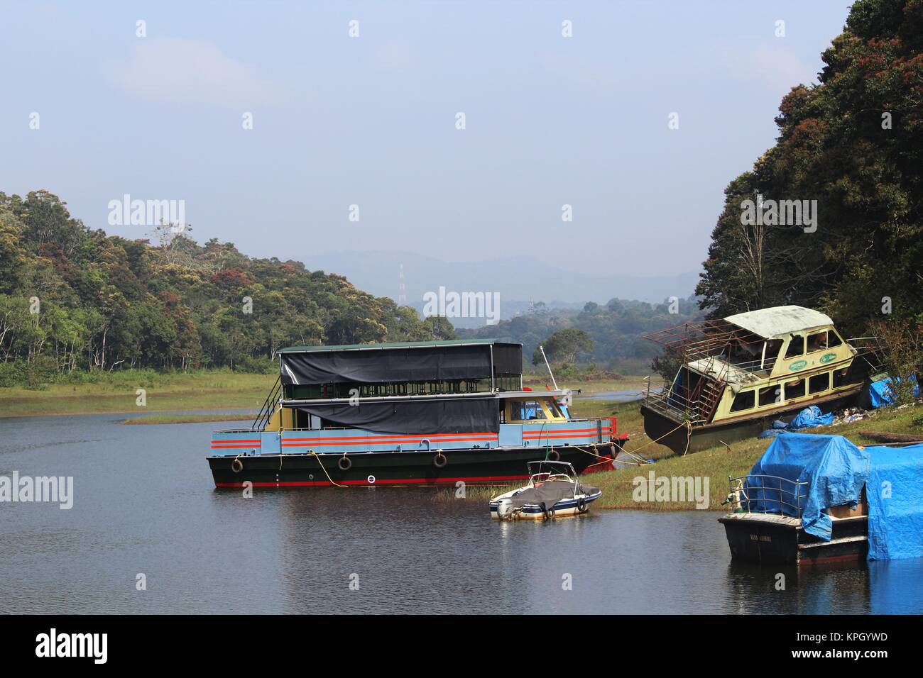 Periyar Tiger Reserve Stock Photo - Alamy