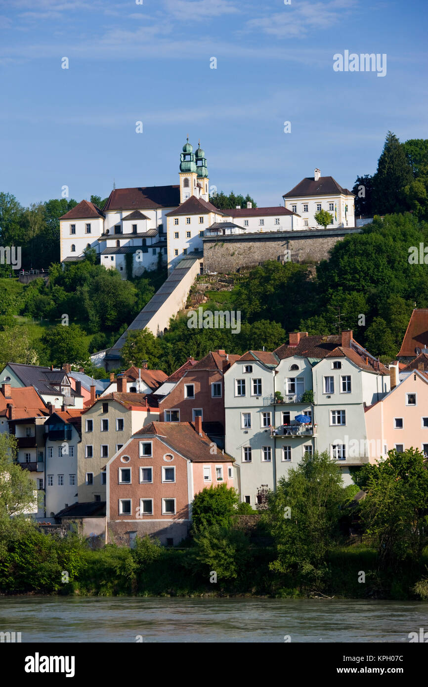Mariahilf monastery river inn passau hi-res stock photography and ...