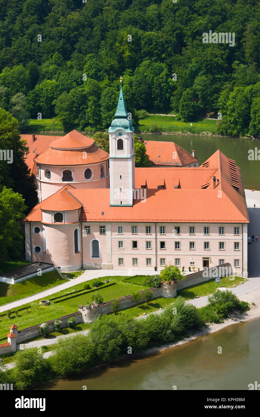 Germany, Bayern-Bavaria, Weltenburg. Klosterschenke Weltenburg ...