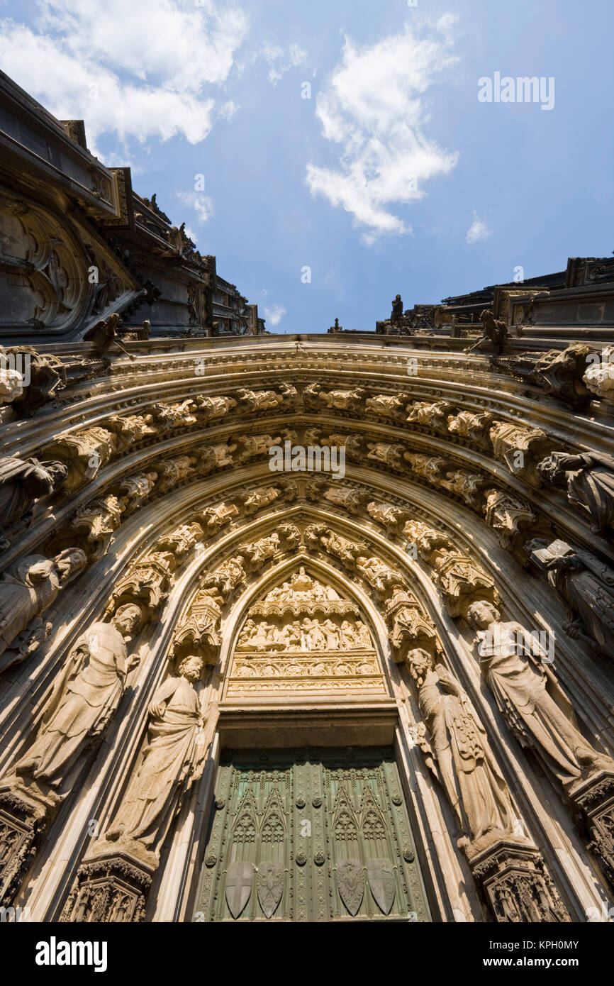 Germany, Nordrhein-Westfalen, Cologne. Cologne Cathedral, Kolner Dom ... Germany, Nordrhein-Westfalen, Cologne. Cologne Cathedral, Kolner Dom ...
