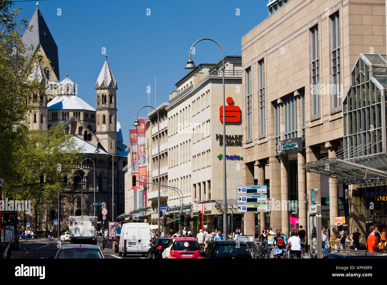 Neumarkt square cologne hi-res stock photography and images - Alamy