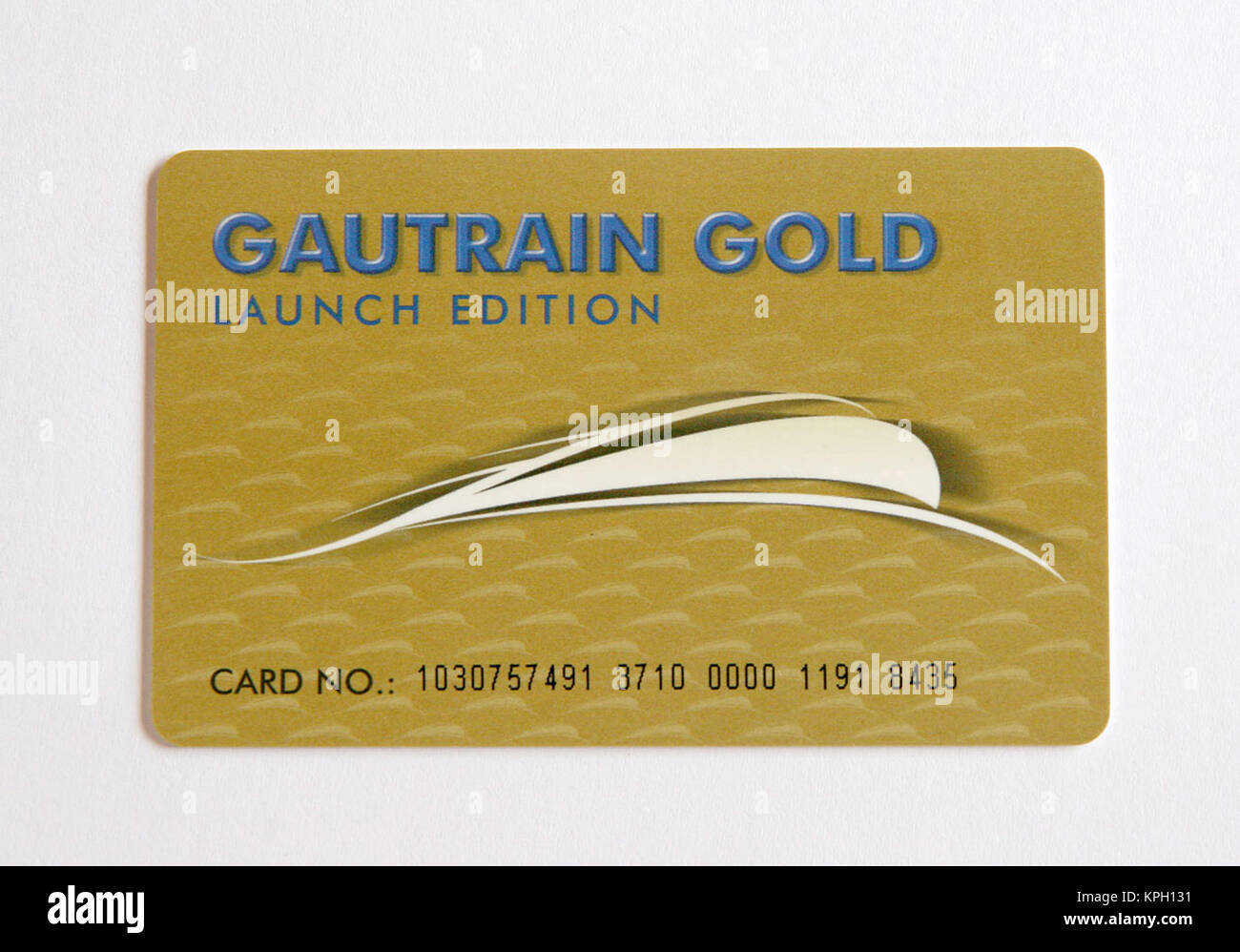 Close-up of Gautrain gold card, Gauteng, South Africa Stock Photo - Alamy