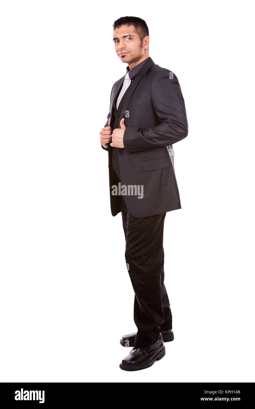 handsome hispanic businessman Stock Photo - Alamy