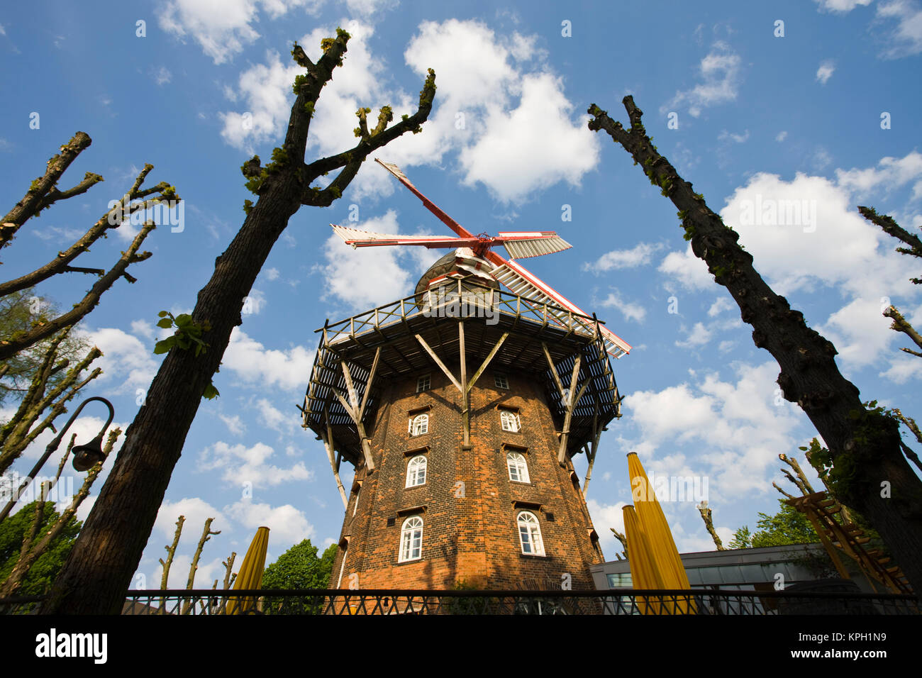 Germany, State of Bremen, Bremen. Town Windmill Stock Photo - Alamy