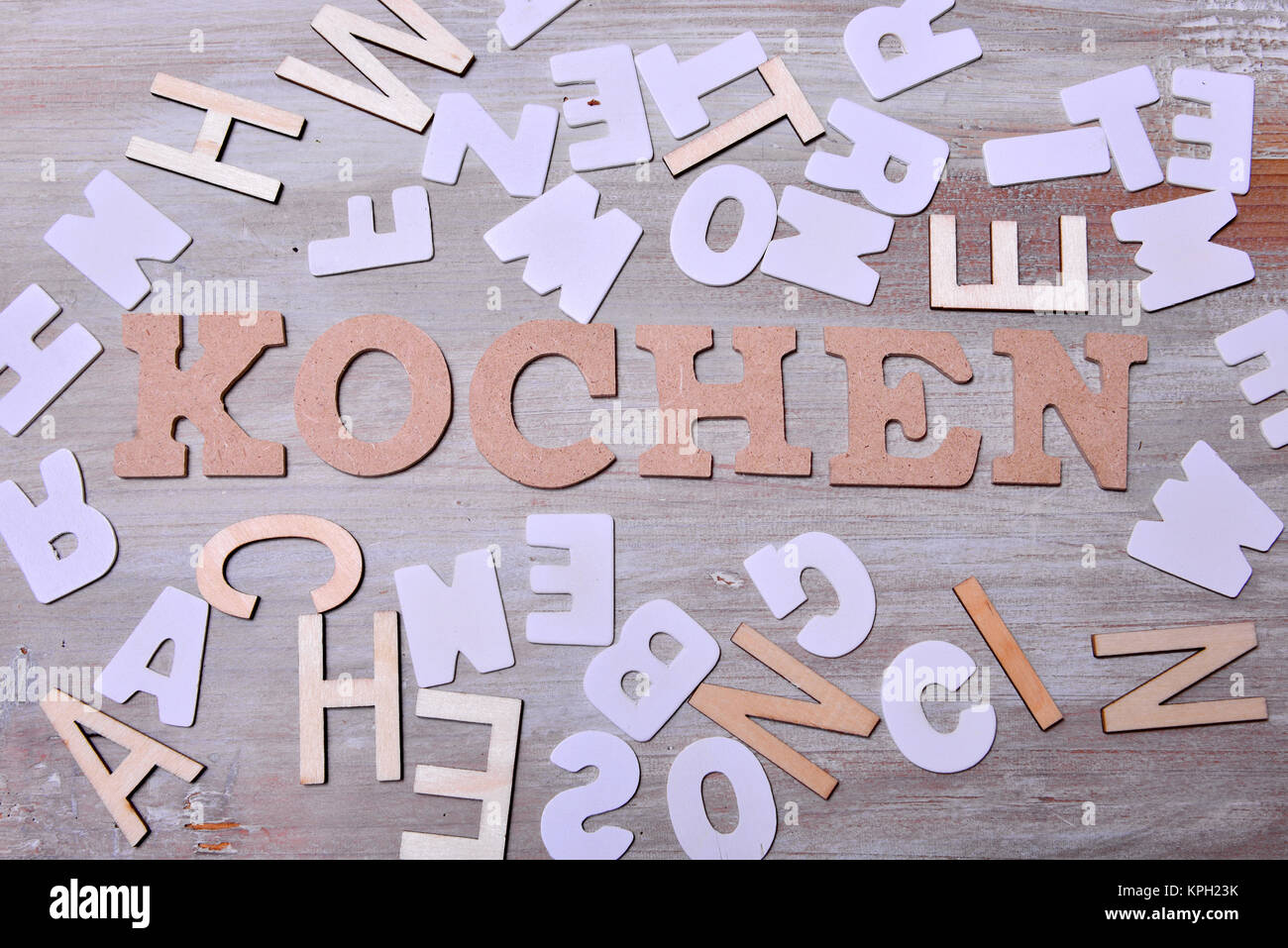 cooking word letters background Stock Photo - Alamy