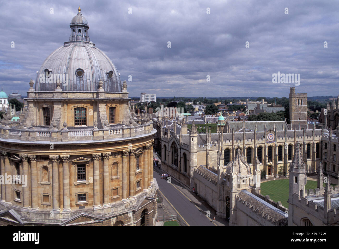 England, Oxford, Radcliffe Camera and All Souls College Stock Photo - Alamy
