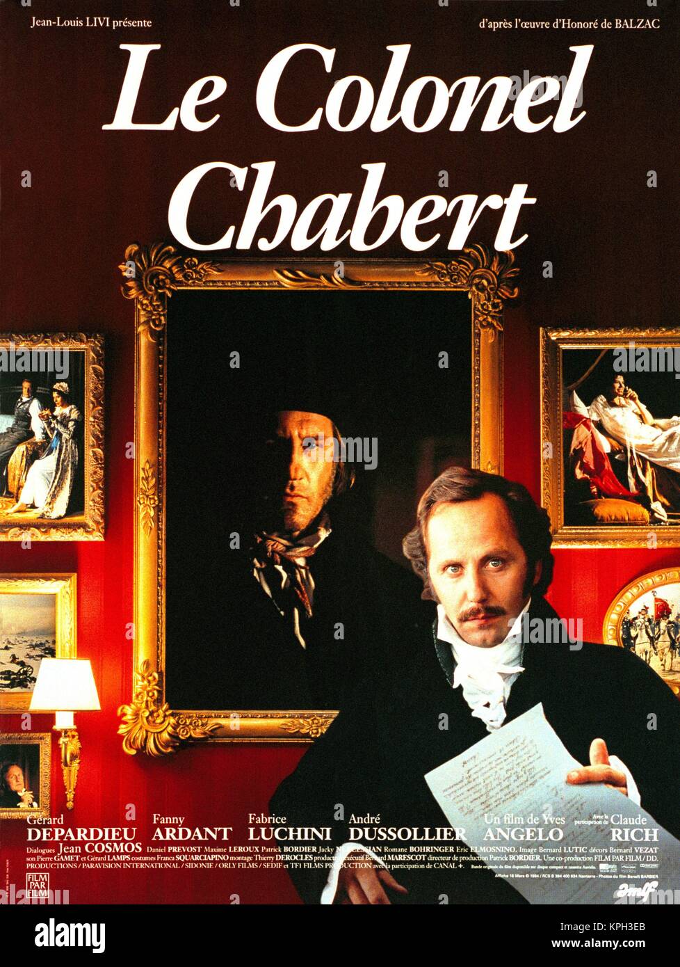 Le Colonel Chabert Year : 1994 France Director : Yves Angelo Fabrice ...