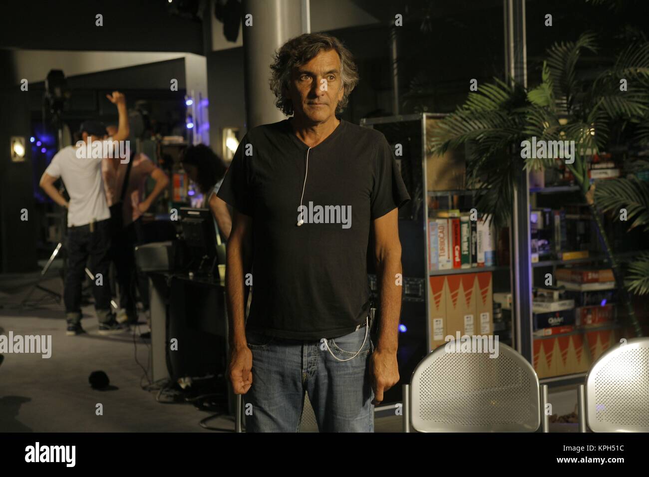 Eric le roux michel mandero shooting picture hi-res stock photography ...