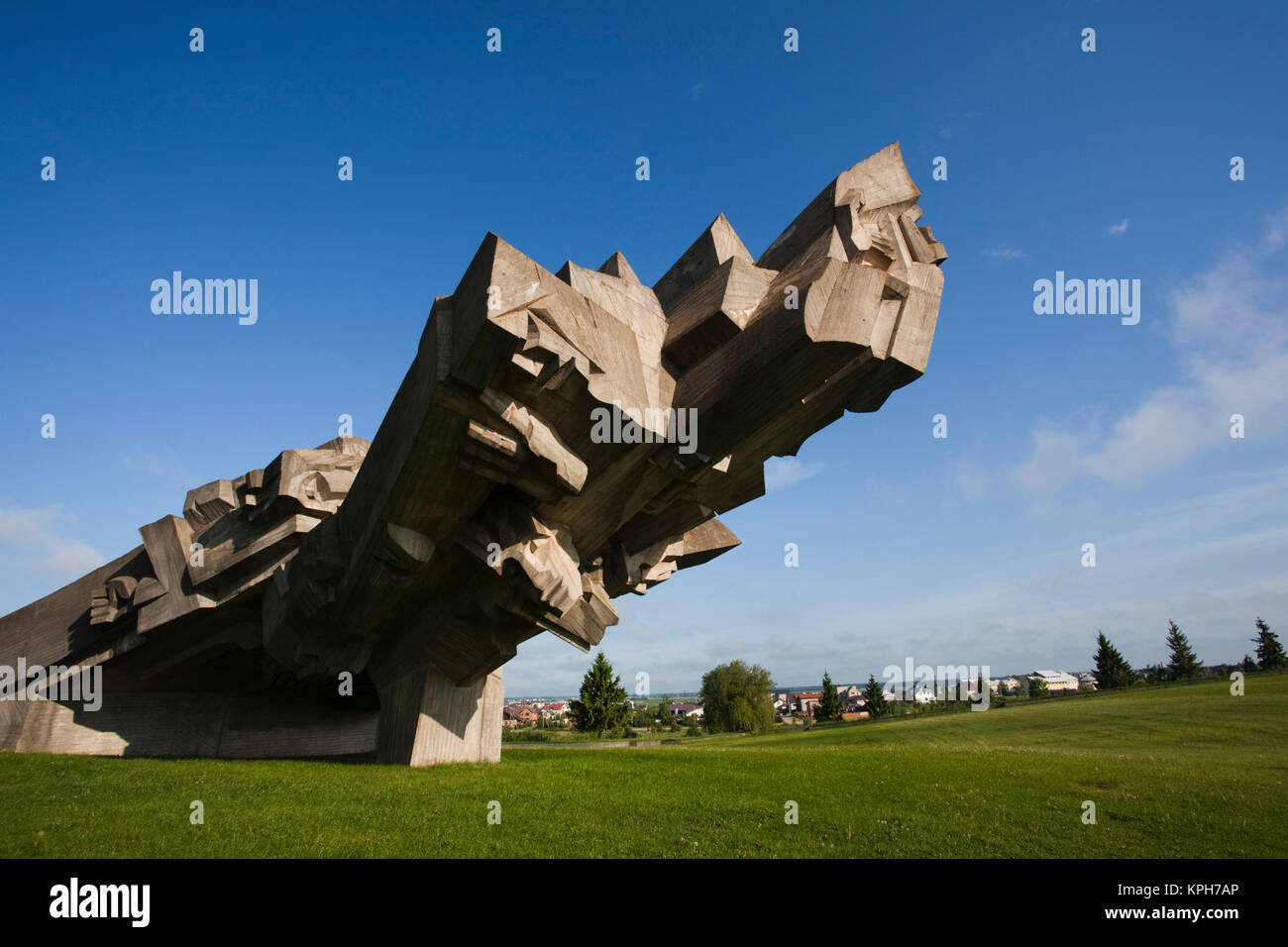 Lithuania, Central Lithuania, Kaunas, Ninth Fort Monument, memorial to ...