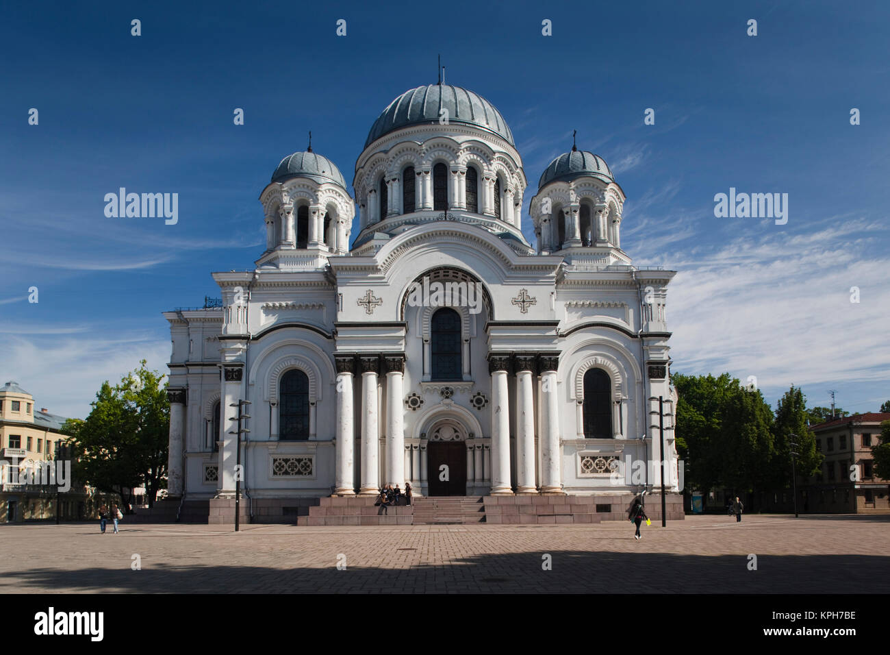 Lithuania, Central Lithuania, Kaunas, St. Michael the Archangel Church ...