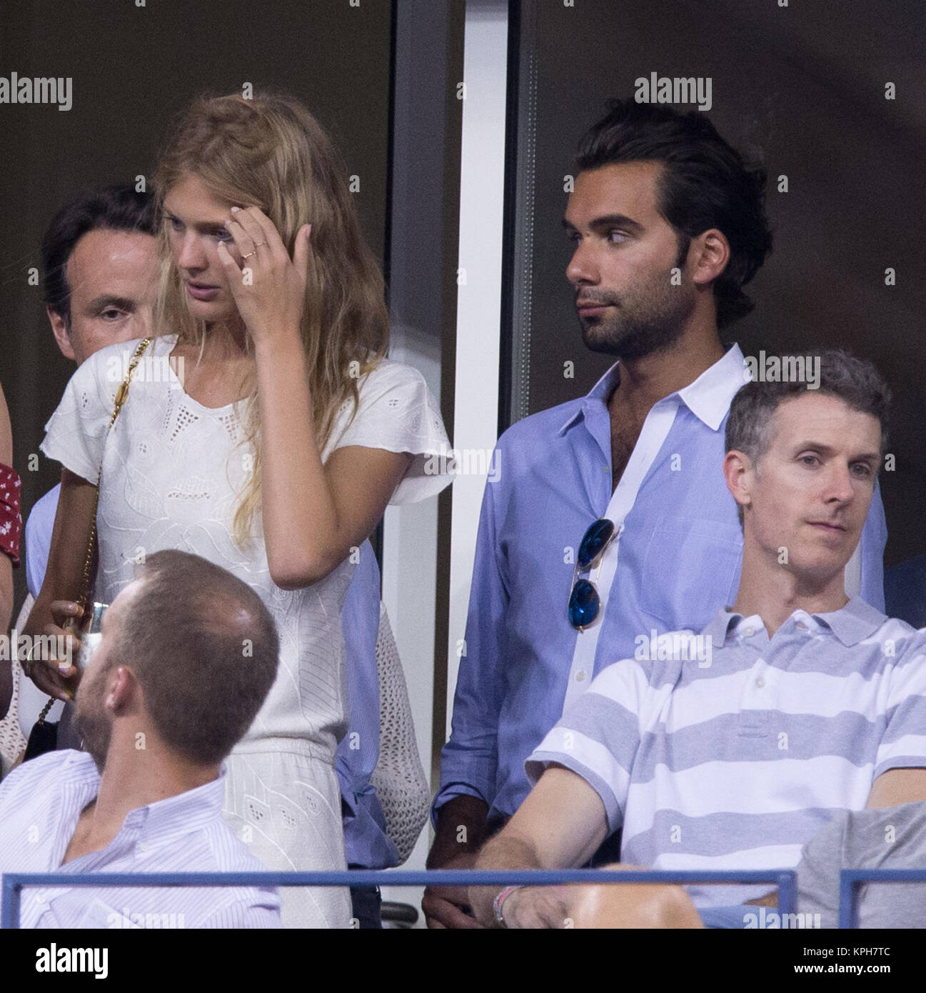 FLUSHING NY- SEPTEMBER 02: Victoria Secret models Elsa Hosk and ...