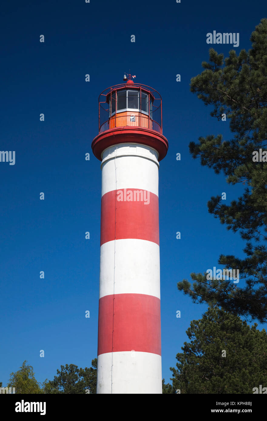 Lithuania, Western Lithuania, Curonian Spit, Nida, Nida lighthouse ...