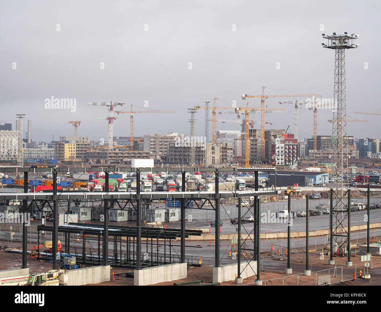 Construction place building houses hi-res stock photography and images ...