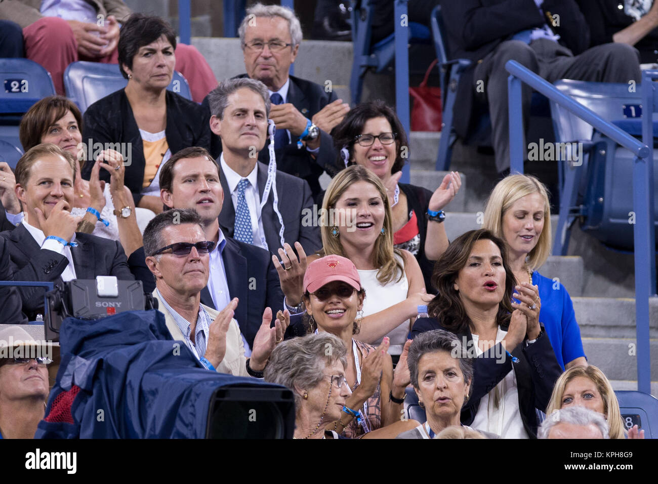 FLUSHING NY- SEPTEMBER 04: Jenna Bush Hager, Day eleven of the 2014 US ...