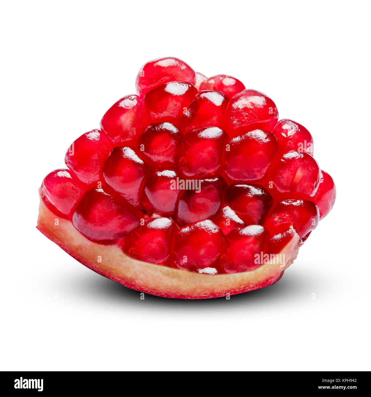 Pomegranate and seeds close-up Stock Photo - Alamy