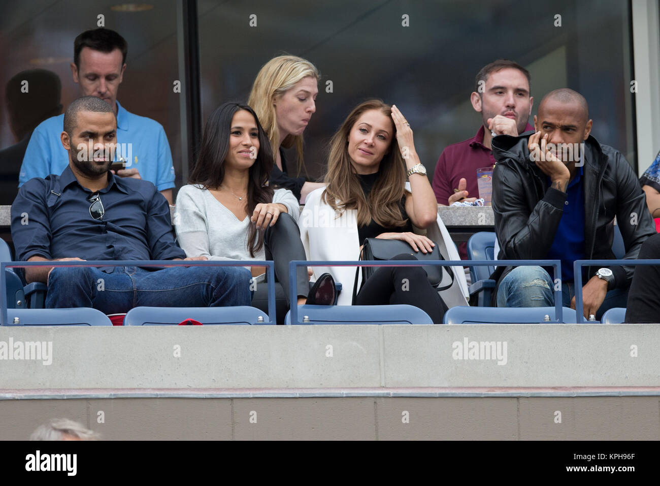 Thierry henry and andrea rajacic hi-res stock photography and images ...