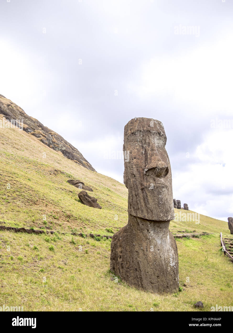 Big moai head in hi-res stock photography and images - Alamy