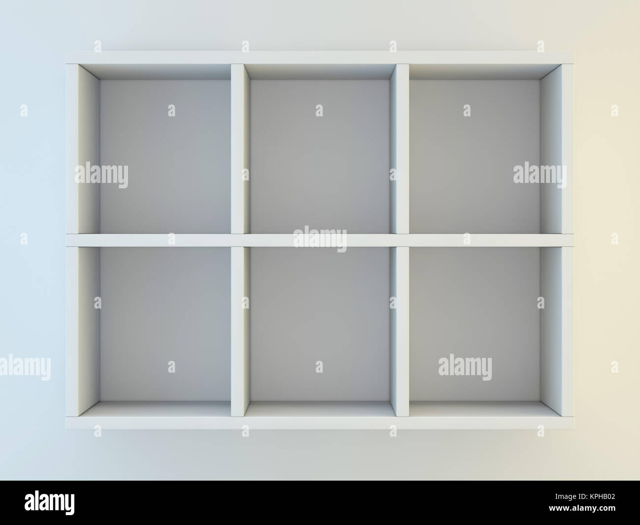 White shelf empty hi-res stock photography and images - Alamy