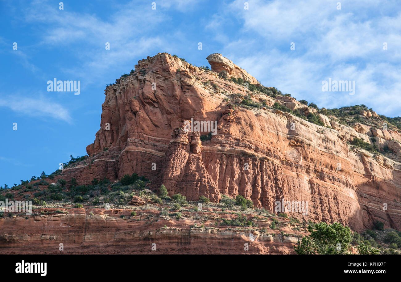 Stunning red rocks in Sedona, Arizona, the USA Stock Photo - Alamy