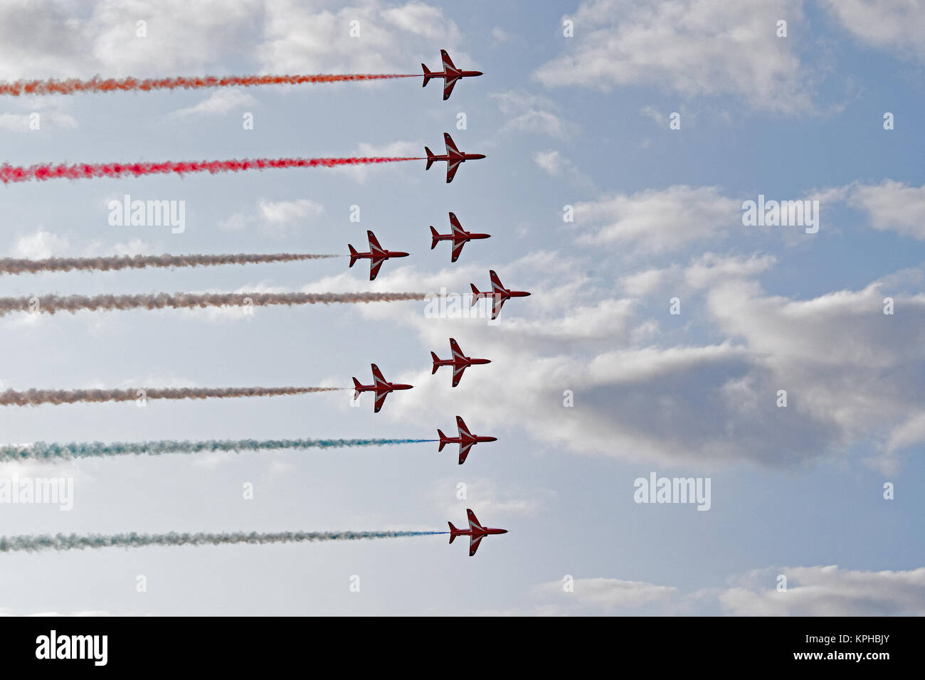RAF Red Arrows Stock Photo - Alamy