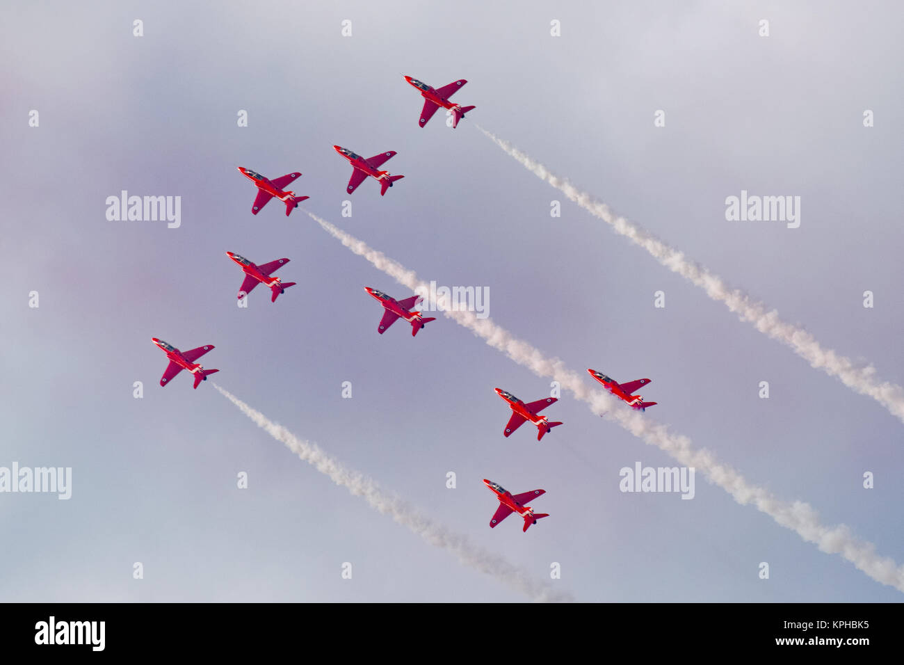 RAF Red Arrows Stock Photo - Alamy