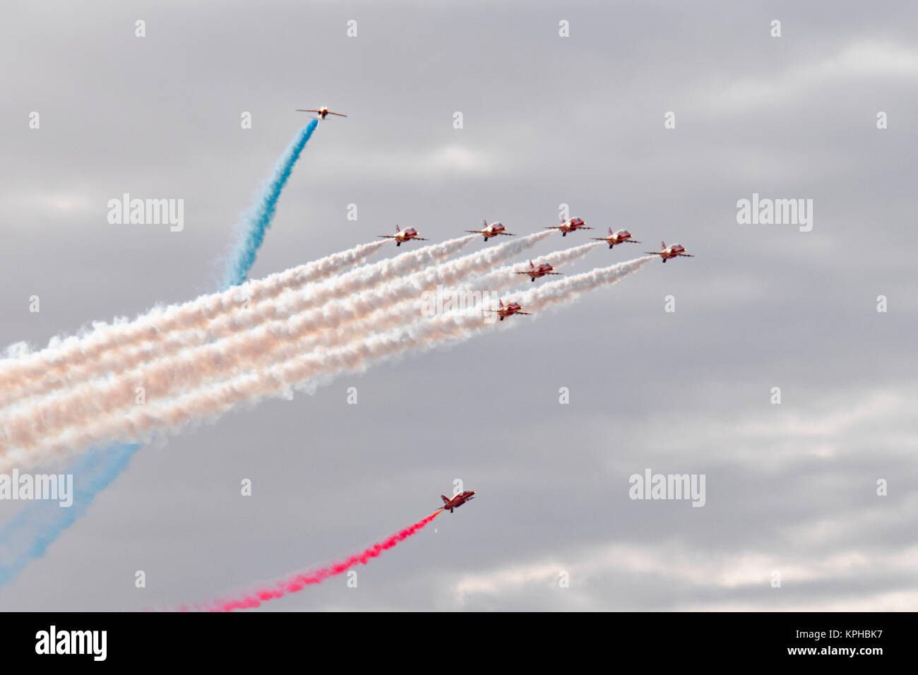 RAF Red Arrows Stock Photo - Alamy