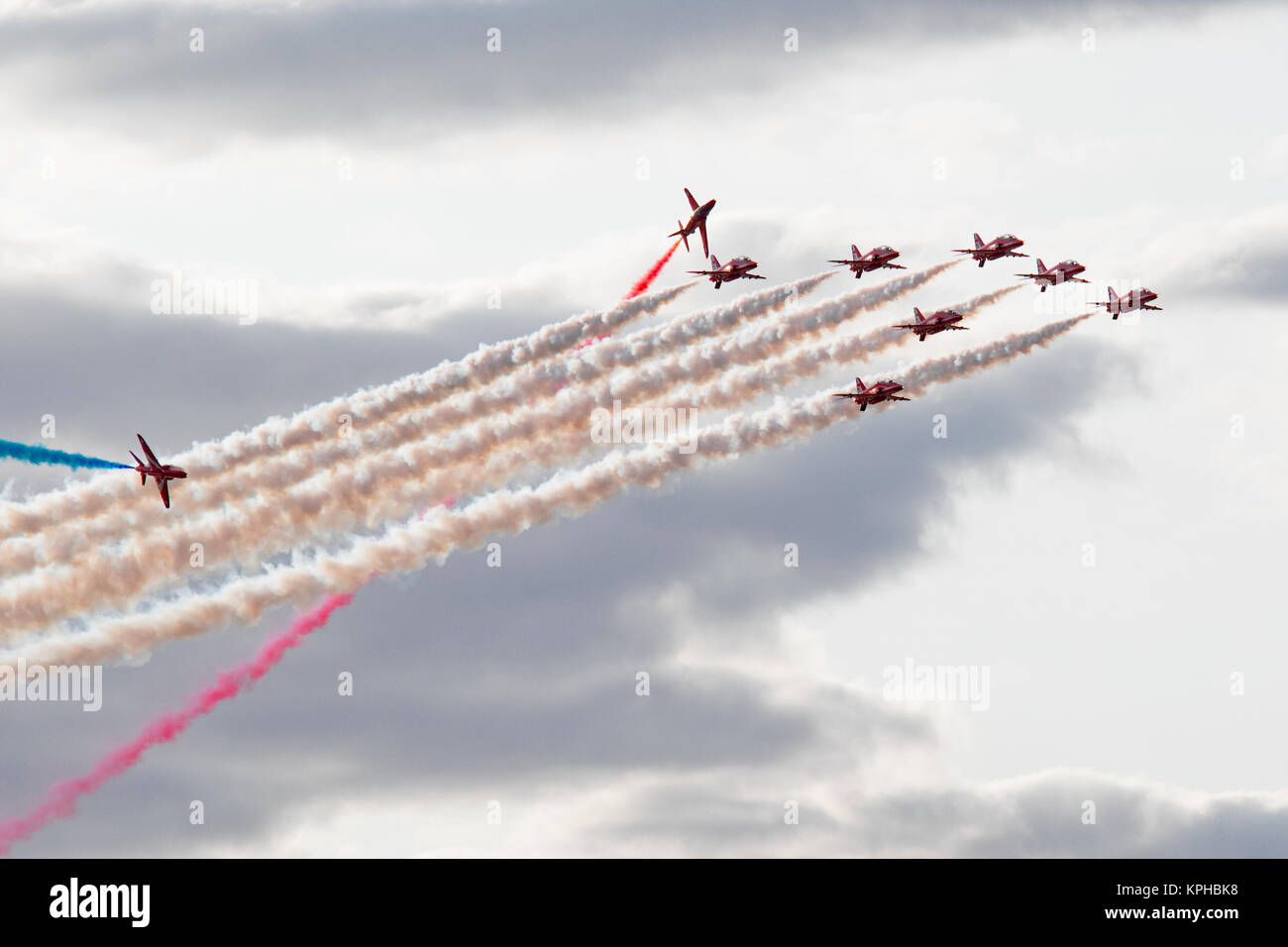 RAF Red Arrows Stock Photo - Alamy