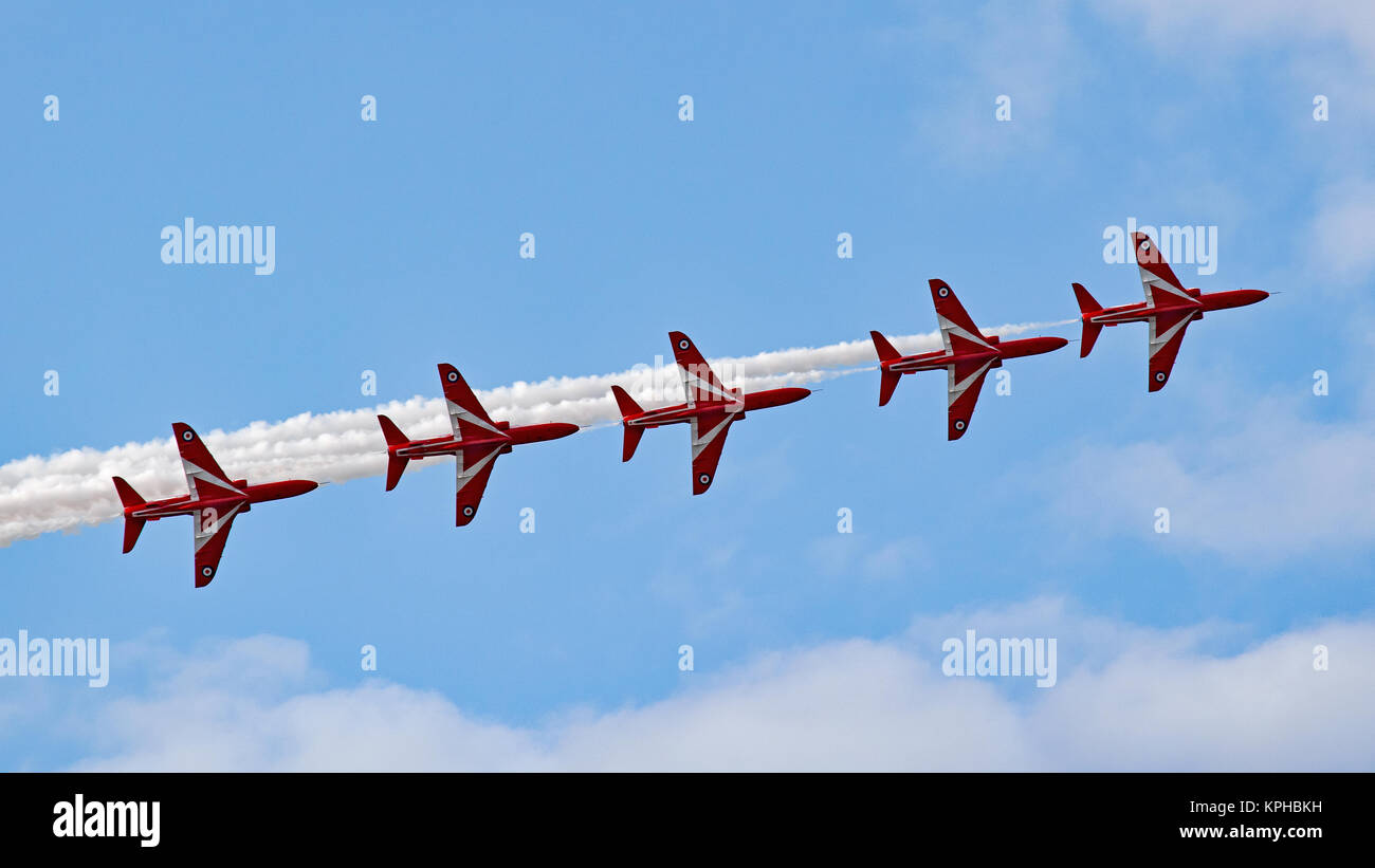 RAF Red Arrows Stock Photo - Alamy