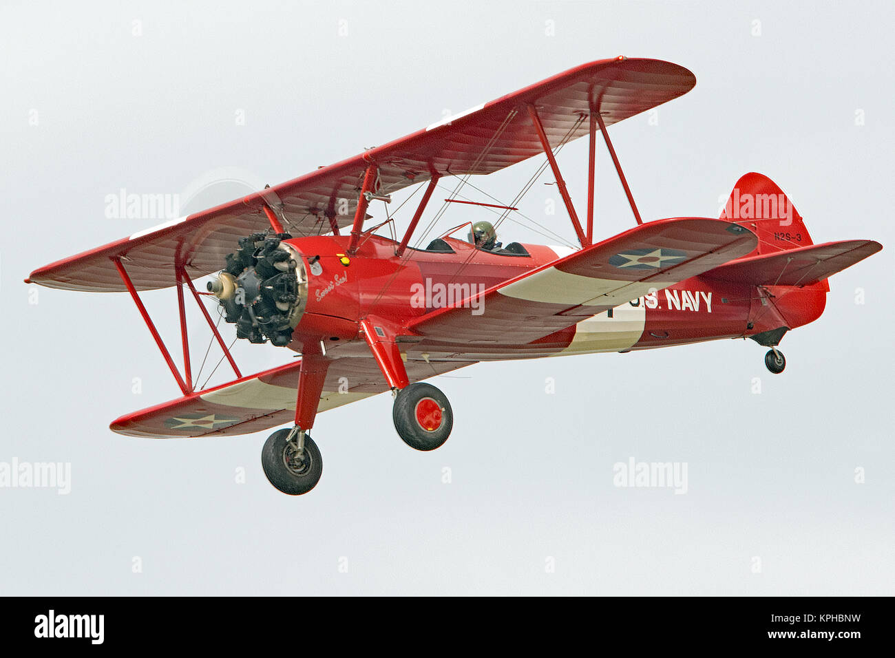 1940s boeing stearman cockpit hi-res stock photography and images - Alamy