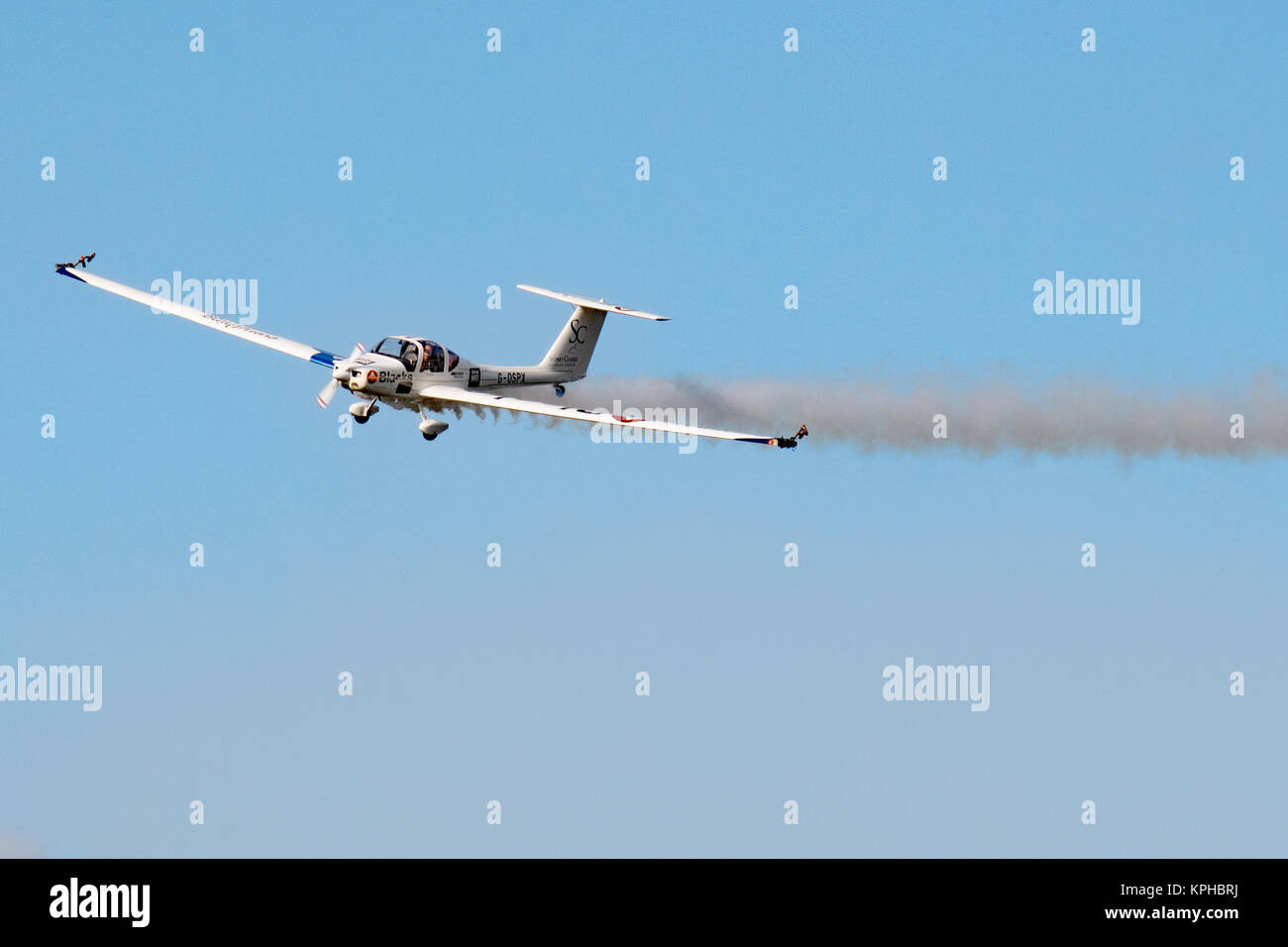 Aerosparx pyrotechnic display team. South east airshow, Herne Bay ...