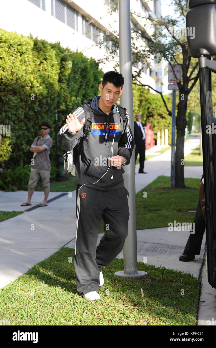 MIAMI, FL - FEBRUARY 23: (EXCLUSIVE COVERAGE) here is a rare picture of ...