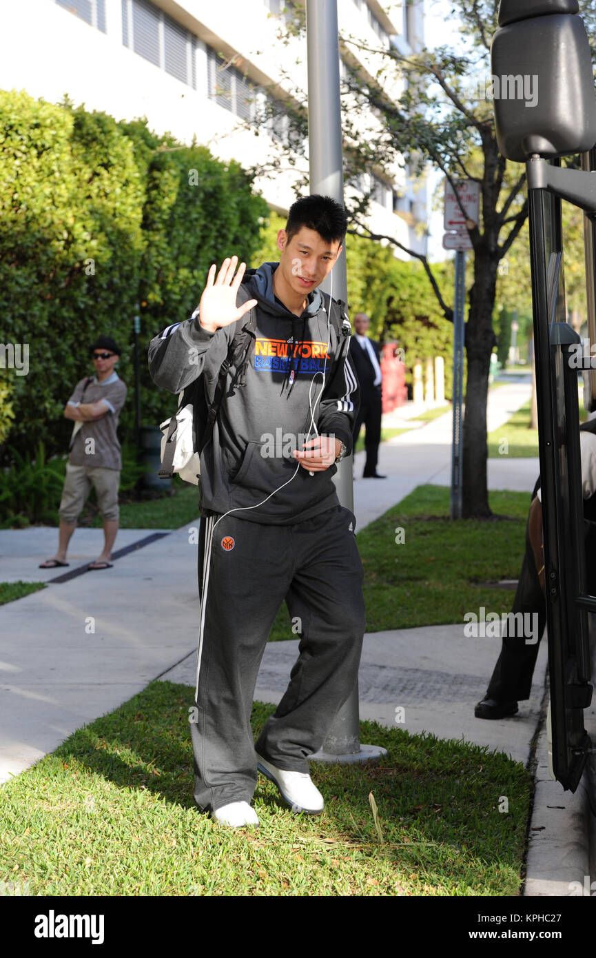 MIAMI, FL - FEBRUARY 23: (EXCLUSIVE COVERAGE) here is a rare picture of ...