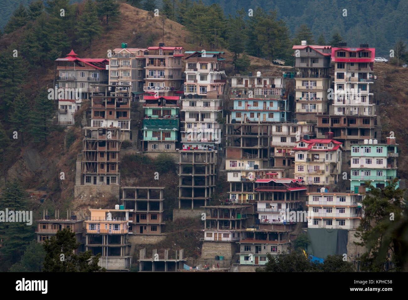 India incomplete structures hi-res stock photography and images - Alamy